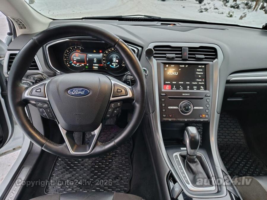 Balts Ford Mondeo 2017 Pelva, ar dzinēja tilpumu 2.00 L un nobraukumu 210 tūkst. km par 10900 €, foto 11 vietnē AUTOMOTO.COM.LV