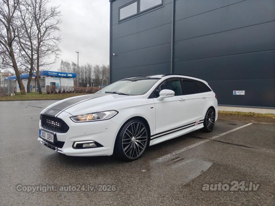 White Ford Mondeo 2017 in Tallinn, with an engine capacity of 1.50 L and mileage of 148 thousand km for 12999 €, photo 1 on AUTOMOTO.COM.LV