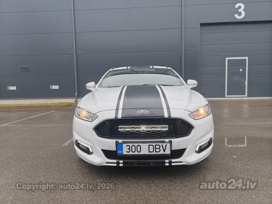 White Ford Mondeo 2017 in Tallinn, with an engine capacity of 1.50 L and mileage of 148 thousand km for 12999 €, photo 4 on AUTOMOTO.COM.LV