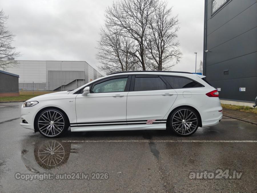 White Ford Mondeo 2017 in Tallinn, with an engine capacity of 1.50 L and mileage of 148 thousand km for 12999 €, photo 6 on AUTOMOTO.COM.LV