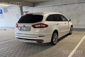 White Ford Mondeo 2017 in Riga, with an engine capacity of 2.00 L and mileage of 322 thousand km for 8999 €, photo 5 on AUTOMOTO.COM.LV