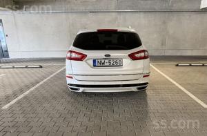 White Ford Mondeo 2017 in Riga, with an engine capacity of 2.00 L and mileage of 322 thousand km for 8999 €, photo 6 on AUTOMOTO.COM.LV