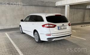 White Ford Mondeo 2017 in Riga, with an engine capacity of 2.00 L and mileage of 322 thousand km for 8999 €, photo 7 on AUTOMOTO.COM.LV