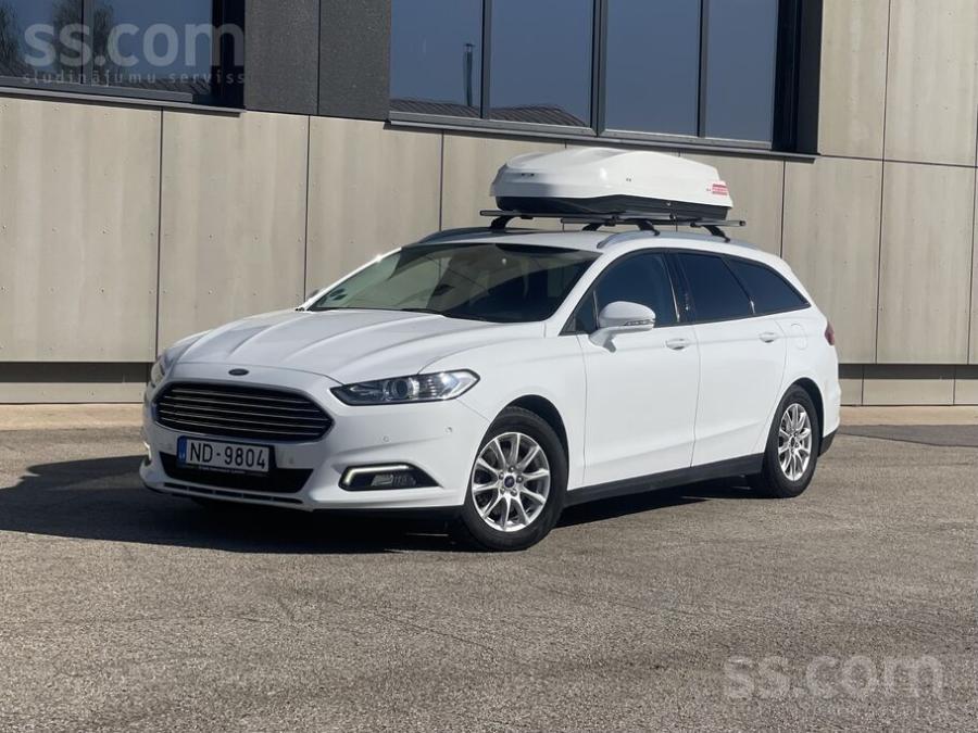 Balts Ford Mondeo 2018 Rīga, ar dzinēja tilpumu 2.00 L un nobraukumu 234 tūkst. km par 9290 €, foto 1 vietnē AUTOMOTO.COM.LV