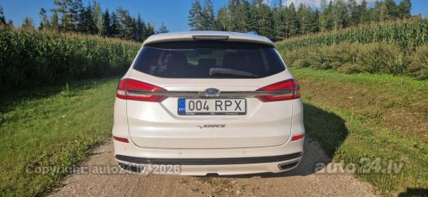 White Ford Mondeo 2018 in Tallinn, with an engine capacity of 2.00 L and mileage of 276 thousand km for 13500 €, photo 5 on AUTOMOTO.COM.LV