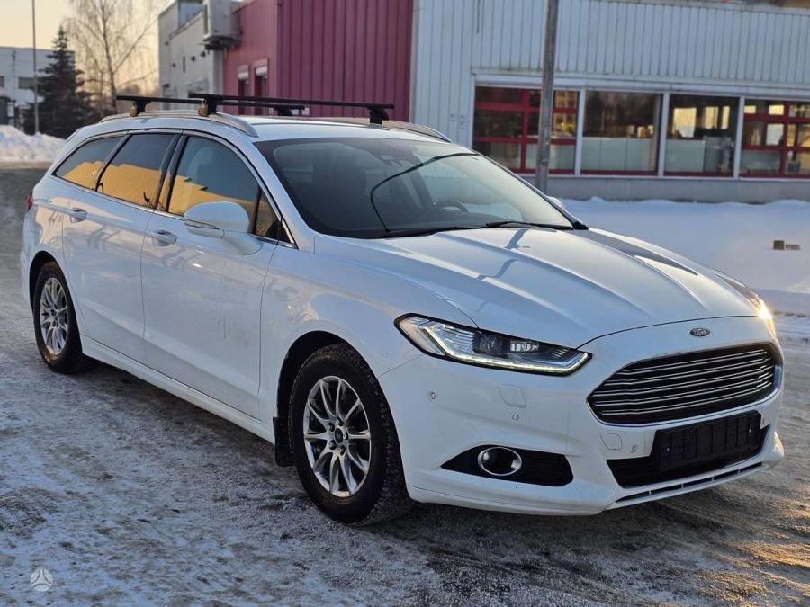 White Ford Mondeo 2018 in Rokiskis, with an engine capacity of 2.00 L and mileage of 238 thousand km for 6050 €, photo 1 on AUTOMOTO.COM.LV