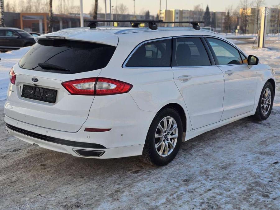 White Ford Mondeo 2018 in Rokiskis, with an engine capacity of 2.00 L and mileage of 238 thousand km for 6050 €, photo 3 on AUTOMOTO.COM.LV