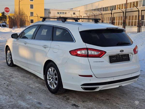 White Ford Mondeo 2018 in Rokiskis, with an engine capacity of 2.00 L and mileage of 238 thousand km for 6050 €, photo 4 on AUTOMOTO.COM.LV