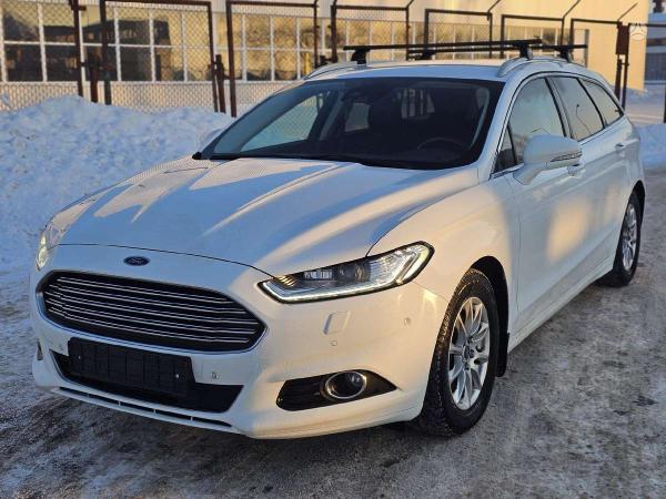 White Ford Mondeo 2018 in Rokiskis, with an engine capacity of 2.00 L and mileage of 238 thousand km for 6050 €, photo 5 on AUTOMOTO.COM.LV