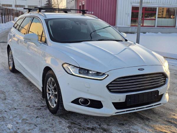 White Ford Mondeo 2018 in Rokiskis, with an engine capacity of 2.00 L and mileage of 238 thousand km for 6050 €, photo 6 on AUTOMOTO.COM.LV