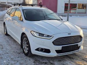 White Ford Mondeo 2018 in Rokiskis, with an engine capacity of 2.00 L and mileage of 238 thousand km for 6050 €, photo 6 on AUTOMOTO.COM.LV