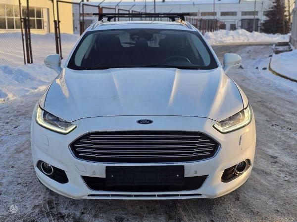 White Ford Mondeo 2018 in Rokiskis, with an engine capacity of 2.00 L and mileage of 238 thousand km for 6050 €, photo 9 on AUTOMOTO.COM.LV