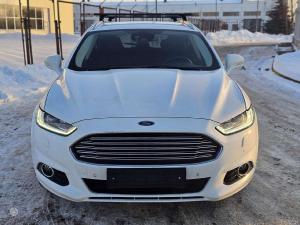 White Ford Mondeo 2018 in Rokiskis, with an engine capacity of 2.00 L and mileage of 238 thousand km for 6050 €, photo 9 on AUTOMOTO.COM.LV