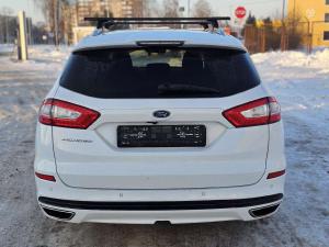 White Ford Mondeo 2018 in Rokiskis, with an engine capacity of 2.00 L and mileage of 238 thousand km for 6050 €, photo 10 on AUTOMOTO.COM.LV