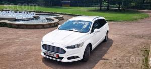 White Ford Mondeo 2018 in Riga, with an engine capacity of 2.00 L and mileage of 288 thousand km for 13500 €, photo  on AUTOMOTO.COM.LV