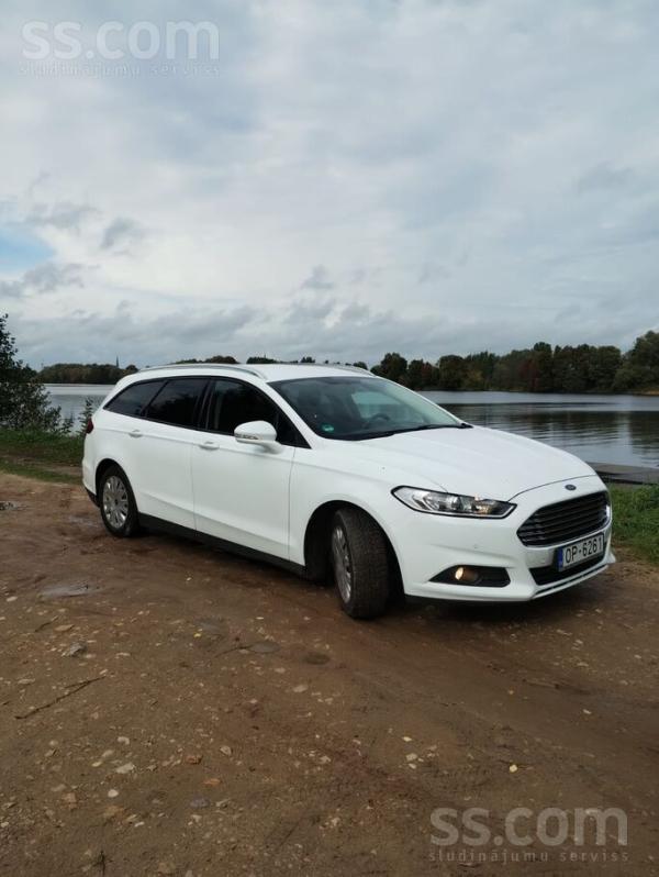 Balts Ford Mondeo 2018 Rīga, ar dzinēja tilpumu 2.00 L un nobraukumu 288 tūkst. km par 10500 €, foto 1 vietnē AUTOMOTO.COM.LV
