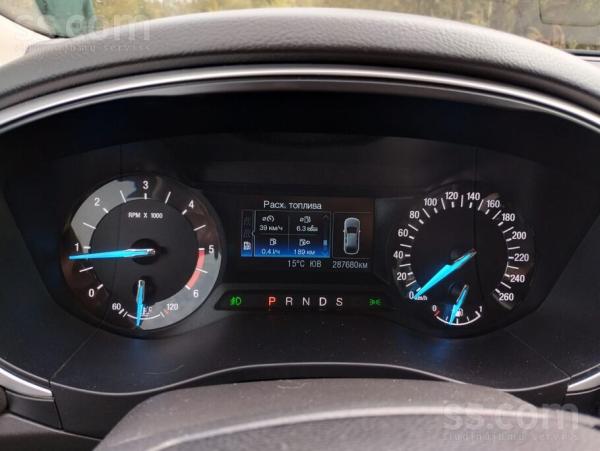Balts Ford Mondeo 2018 Rīga, ar dzinēja tilpumu 2.00 L un nobraukumu 288 tūkst. km par 10500 €, foto 9 vietnē AUTOMOTO.COM.LV