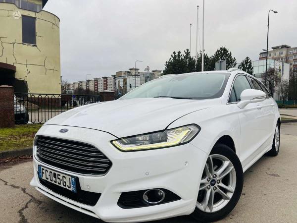 White Ford Mondeo 2019 in Kaunas, with an engine capacity of 2.00 L and mileage of 235 thousand km for 8450 €, photo 1 on AUTOMOTO.COM.LV