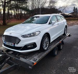 White Ford Mondeo 2020 in Jurbarkas, with an engine capacity of 2.00 L and mileage of 313 thousand km for 5600 €, photo  on AUTOMOTO.COM.LV