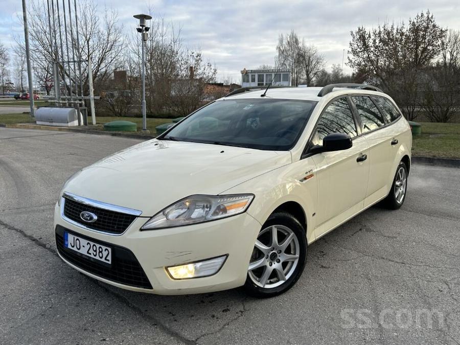 Yellow Ford Mondeo 2008 in Riga, with an engine capacity of 2.00 L and mileage of 0 thousand km for 1199 €, photo 1 on AUTOMOTO.COM.LV