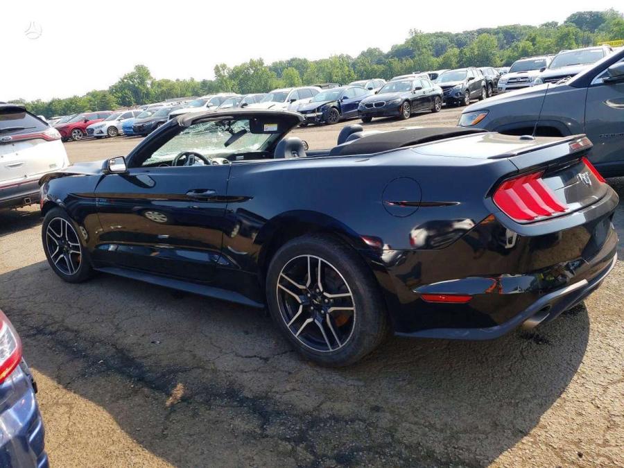 Melns Ford Mustang 2018 Kauņa, ar dzinēja tilpumu 2.30 L un nobraukumu 133 tūkst. km par 5500 €, foto 1 vietnē AUTOMOTO.COM.LV
