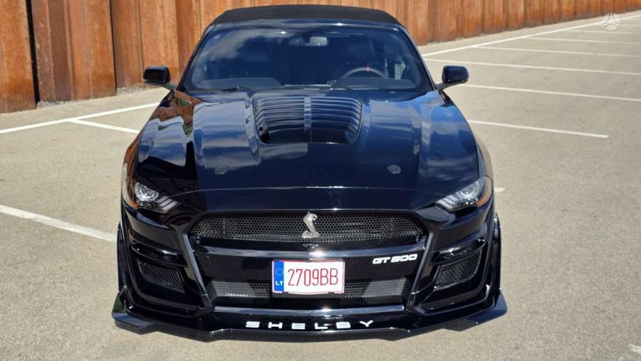 Black Ford Mustang 2018 in Kaunas, with an engine capacity of 2.25 L and mileage of 80 thousand km for 26000 €, photo 17 on AUTOMOTO.COM.LV