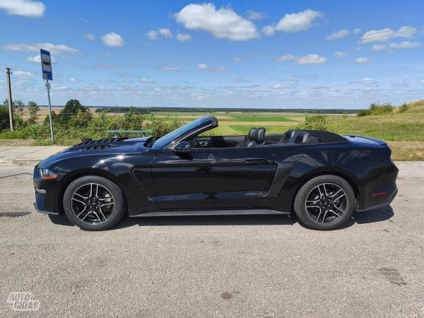 Ford Mustang 2018 Jonava vietnē Melns Ford Mustang 2018 Jonava, ar dzinēja tilpumu 2.30 L un nobraukumu 82 tūkst. km par 17900 €, foto 4 vietnē AUTOMOTO.COM.LV
