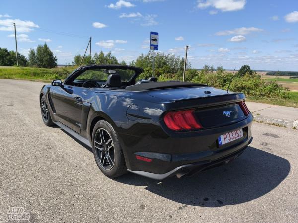 Ford Mustang 2018 Jonava vietnē Melns Ford Mustang 2018 Jonava, ar dzinēja tilpumu 2.30 L un nobraukumu 82 tūkst. km par 17900 €, foto 5 vietnē AUTOMOTO.COM.LV