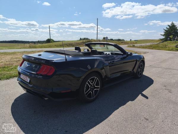 Ford Mustang 2018 Jonava vietnē Melns Ford Mustang 2018 Jonava, ar dzinēja tilpumu 2.30 L un nobraukumu 82 tūkst. km par 17900 €, foto 6 vietnē AUTOMOTO.COM.LV