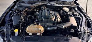 Black Ford Mustang 2019 in Kretinga, with an engine capacity of 2.25 L and mileage of 80 thousand km for 20999 €, photo 27 on AUTOMOTO.COM.LV