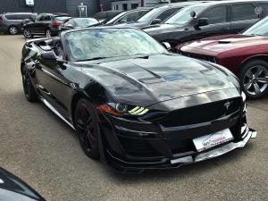 Melns Ford Mustang 2019 Viļņa, ar dzinēja tilpumu 5.00 L un nobraukumu 130 tūkst. km par 28999 €, foto  vietnē AUTOMOTO.COM.LV