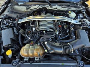 Black Ford Mustang 2019 in Vilnius, with an engine capacity of 5.00 L and mileage of 130 thousand km for 28999 €, photo 32 on AUTOMOTO.COM.LV