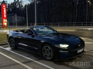 Melns Ford Mustang 2019 Rīga, ar dzinēja tilpumu 2.30 L un nobraukumu 200 tūkst. km par 22500 €, foto 8 vietnē AUTOMOTO.COM.LV