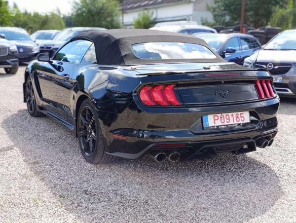 Ford Mustang 2019 in Ukmerge on AUTOMOTO.COM.LV Black Ford Mustang 2019 in Ukmerge, with an engine capacity of 2.25 L and mileage of 102 thousand km for 22500 €, photo 6 on AUTOMOTO.COM.LV