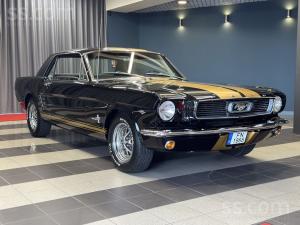 Black Ford Mustang 1966 in Riga, with an engine capacity of 4.70 L and mileage of 56 thousand km for 45000 €, photo 4 on AUTOMOTO.COM.LV