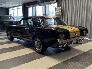 Black Ford Mustang 1966 in Riga, with an engine capacity of 4.70 L and mileage of 56 thousand km for 45000 €, photo 7 on AUTOMOTO.COM.LV