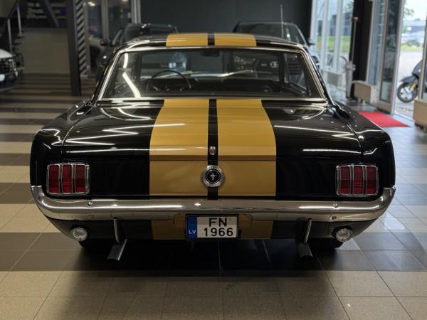 Black Ford Mustang 1966 in Riga, with an engine capacity of 4.70 L and mileage of 56 thousand km for 45000 €, photo 4 on AUTOMOTO.COM.LV