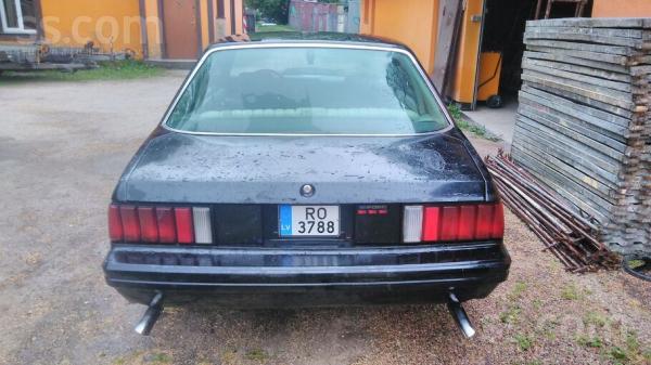 Black Ford Mustang 1979 in Riga, with an engine capacity of 2.80 L and mileage of 8 thousand km for 4300 €, photo 5 on AUTOMOTO.COM.LV