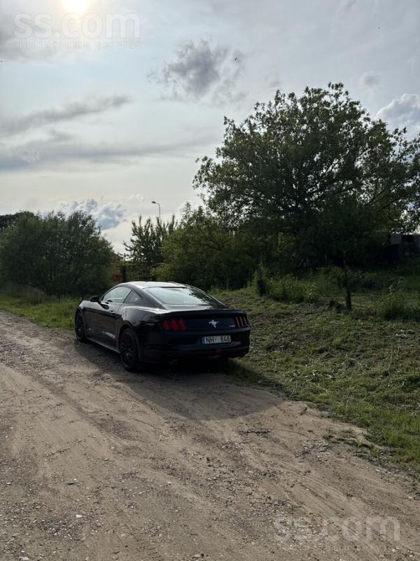 Black Ford Mustang 2015 in Daugavpils, with an engine capacity of 3.70 L and mileage of 110 thousand km for 13700 €, photo 3 on AUTOMOTO.COM.LV