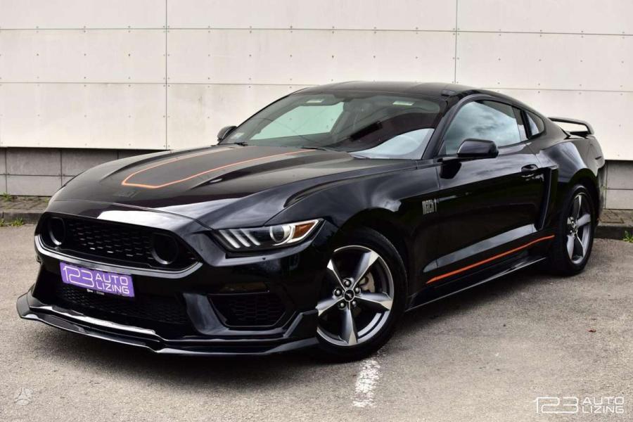 Black Ford Mustang 2016 in Kretinga, with an engine capacity of 3.70 L and mileage of 62 thousand km for 22000 €, photo 1 on AUTOMOTO.COM.LV