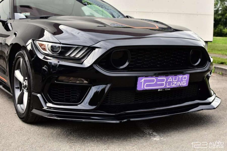 Black Ford Mustang 2016 in Kretinga, with an engine capacity of 3.70 L and mileage of 62 thousand km for 22000 €, photo 6 on AUTOMOTO.COM.LV