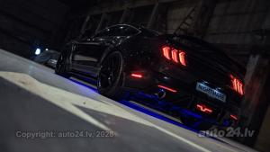 Black Ford Mustang 2017 in Tallinn, with an engine capacity of 5.00 L and mileage of 93 thousand km for 33900 €, photo  on AUTOMOTO.COM.LV