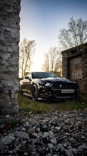 Melns Ford Mustang 2017 Tallina, ar dzinēja tilpumu 5.00 L un nobraukumu 93 tūkst. km par 33900 €, foto 6 vietnē AUTOMOTO.COM.LV