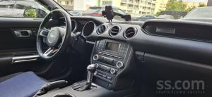 Melns Ford Mustang 2018 Rīga, ar dzinēja tilpumu 2.30 L un nobraukumu 133 tūkst. km par 20500 €, foto 8 vietnē AUTOMOTO.COM.LV