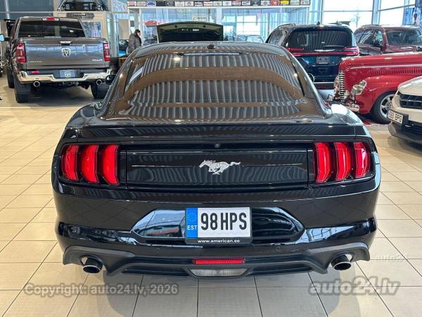 Melns Ford Mustang 2019 Tallina, ar dzinēja tilpumu 2.30 L un nobraukumu 81 tūkst. km par 21900 €, foto 3 vietnē AUTOMOTO.COM.LV
