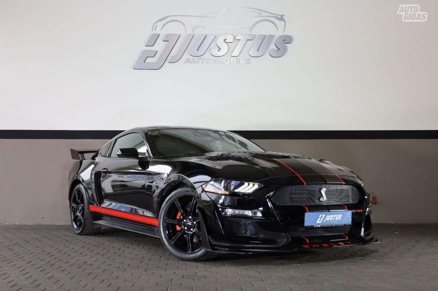 Melns Ford Mustang 2022 Kauņa, ar dzinēja tilpumu 2.30 L un nobraukumu 64 tūkst. km par 31052 €, foto 1 vietnē AUTOMOTO.COM.LV