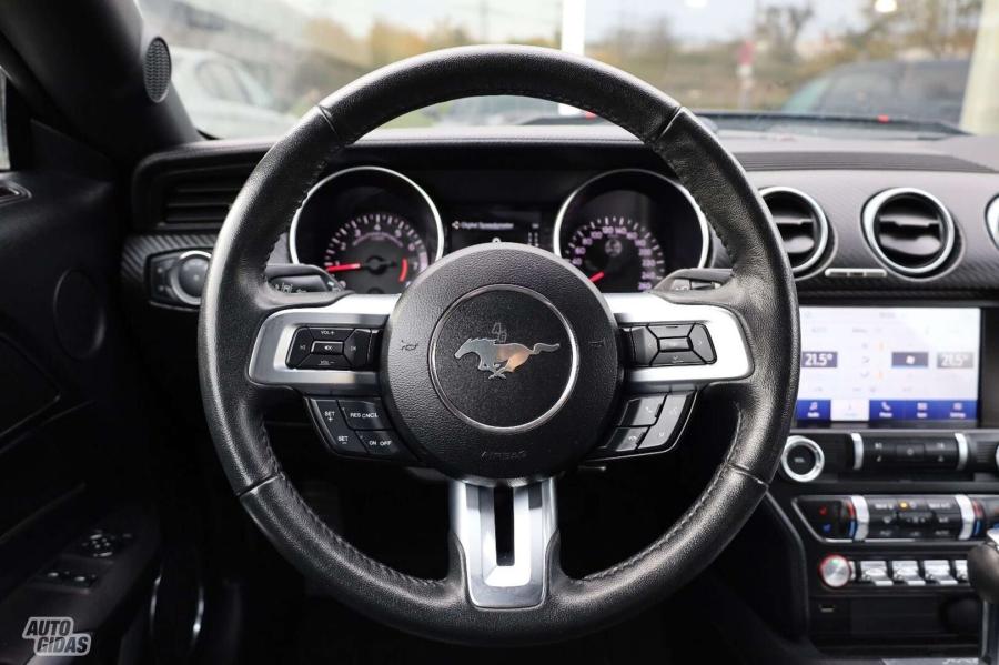 Melns Ford Mustang 2022 Kauņa, ar dzinēja tilpumu 2.30 L un nobraukumu 64 tūkst. km par 31052 €, foto 11 vietnē AUTOMOTO.COM.LV