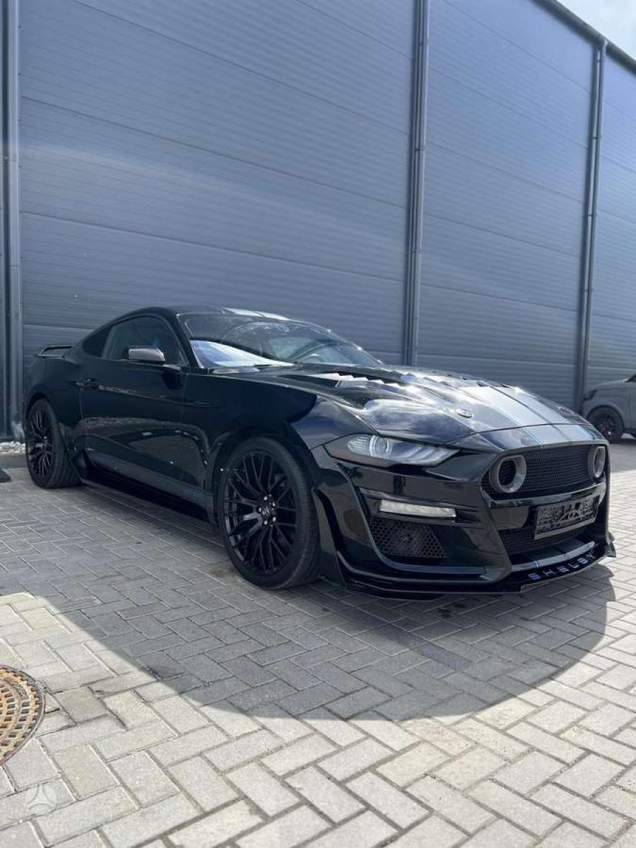 Melns Ford Mustang 2023 Klaipėda, ar dzinēja tilpumu 2.25 L un nobraukumu 95 tūkst. km par 21500 €, foto 5 vietnē AUTOMOTO.COM.LV