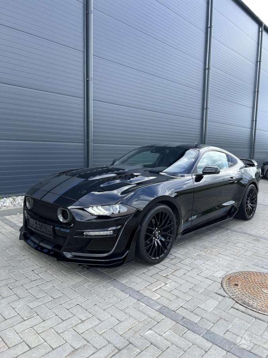 Melns Ford Mustang 2023 Klaipėda, ar dzinēja tilpumu 2.25 L un nobraukumu 95 tūkst. km par 21500 €, foto 6 vietnē AUTOMOTO.COM.LV