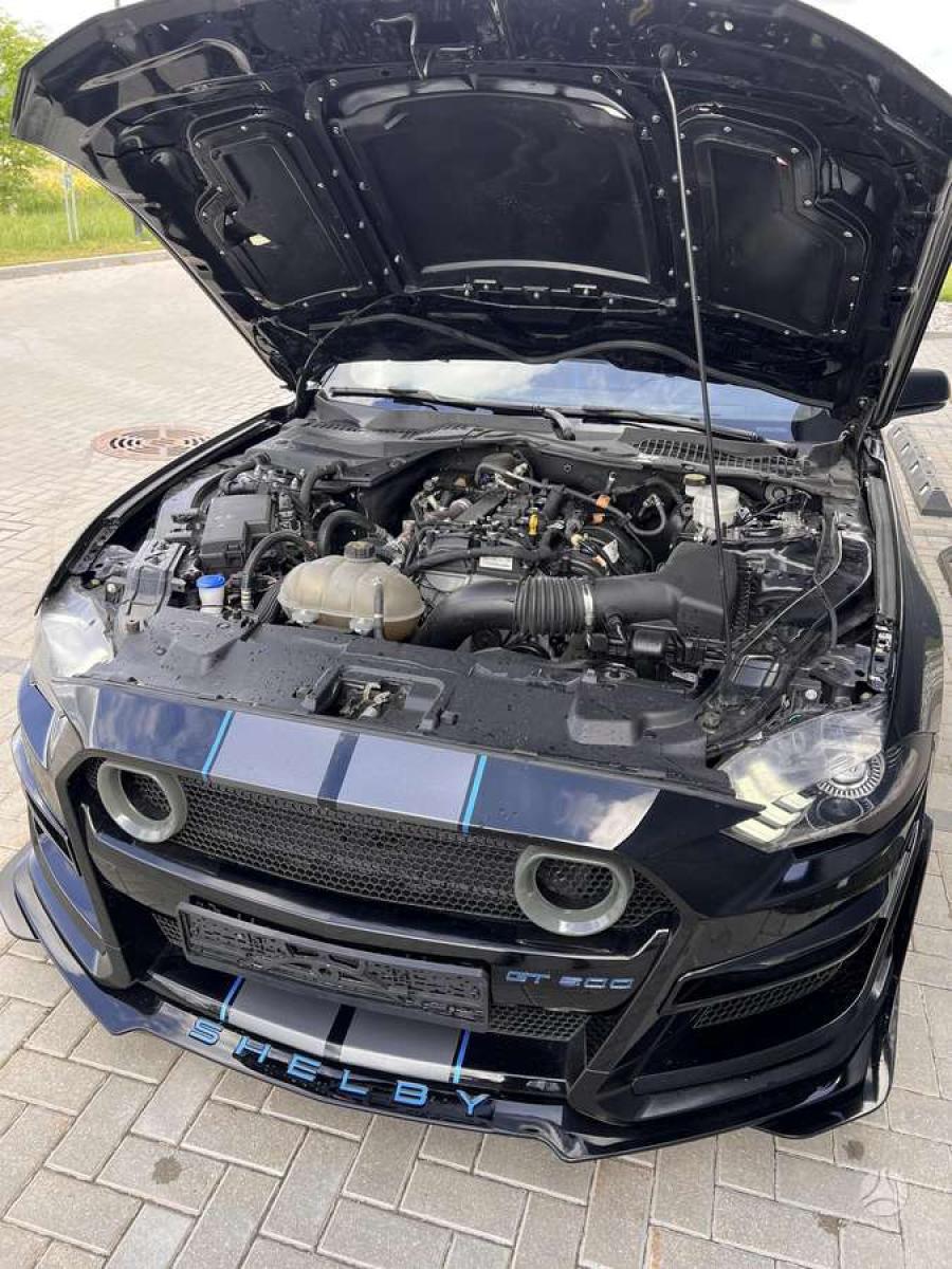 Melns Ford Mustang 2023 Klaipėda, ar dzinēja tilpumu 2.25 L un nobraukumu 95 tūkst. km par 21500 €, foto 16 vietnē AUTOMOTO.COM.LV
